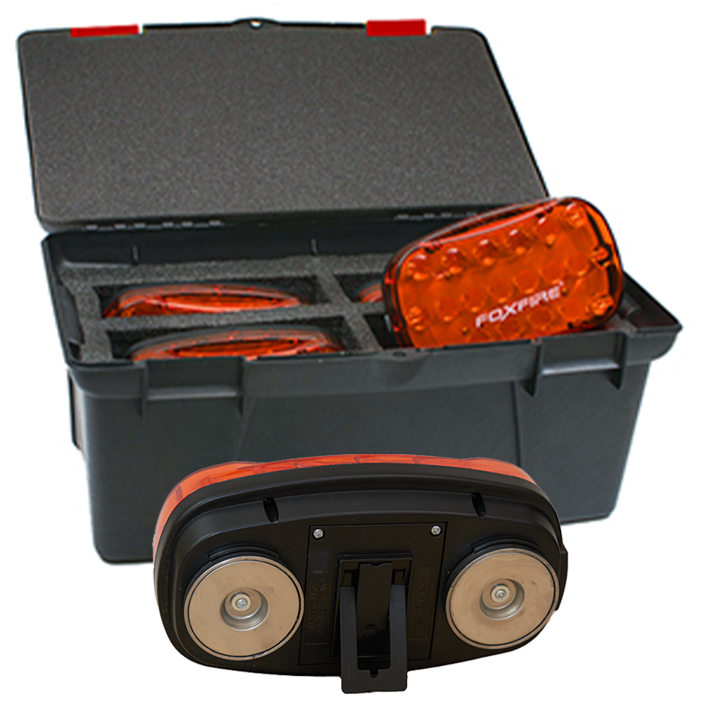 FL263 Portable Signal Lite Kit with Heavy Duty Magnets — FoxFire Safety ...